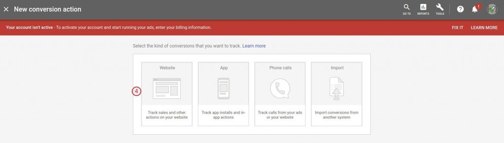 Conversion Tracking - ReactionCode